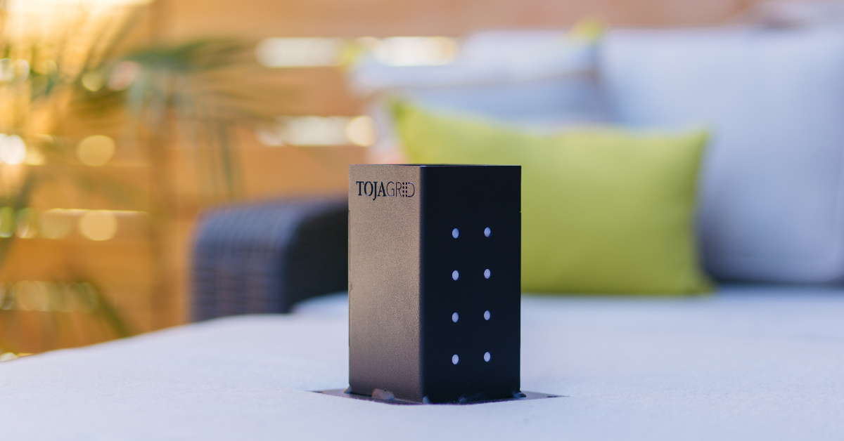 Toja Grid Pergola - The WoodSource