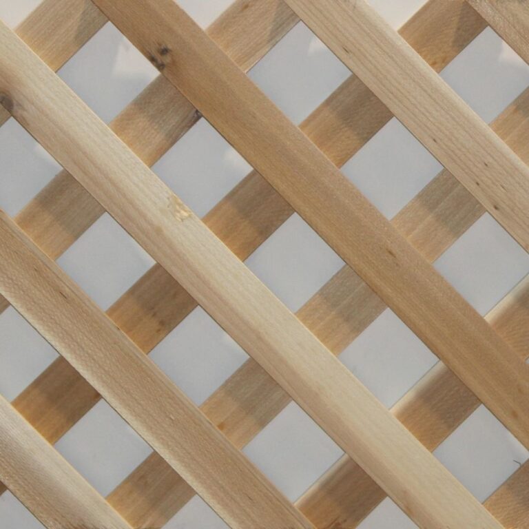 Cedar Lattice - The WoodSource