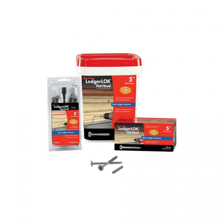 LedgerLOK Flat Head Structural Wood Screw - The WoodSource