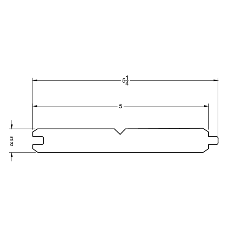 1X6 Pine T&G (V-Joint) - The WoodSource